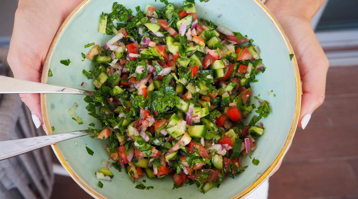 ᐅ Israelischer Salat: Frisch, leicht und voller Geschmack – Nathalies ...
